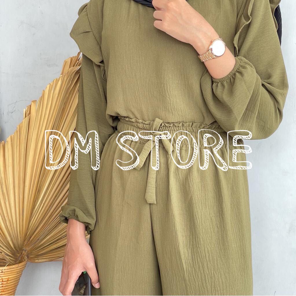 Jual ONE SET WANITA CRINKLE AIRFLOW PREMIUM | SETELAN CRINKLE PREMIUM WANITA KEKINIAN VIRAL ...