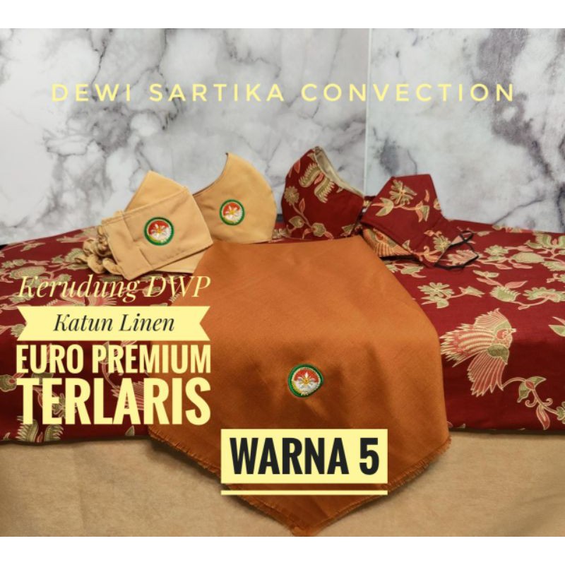 Jual jilbab DWP Dharmawanita Persatuan Indonesiapremium /jilbab dwp ...