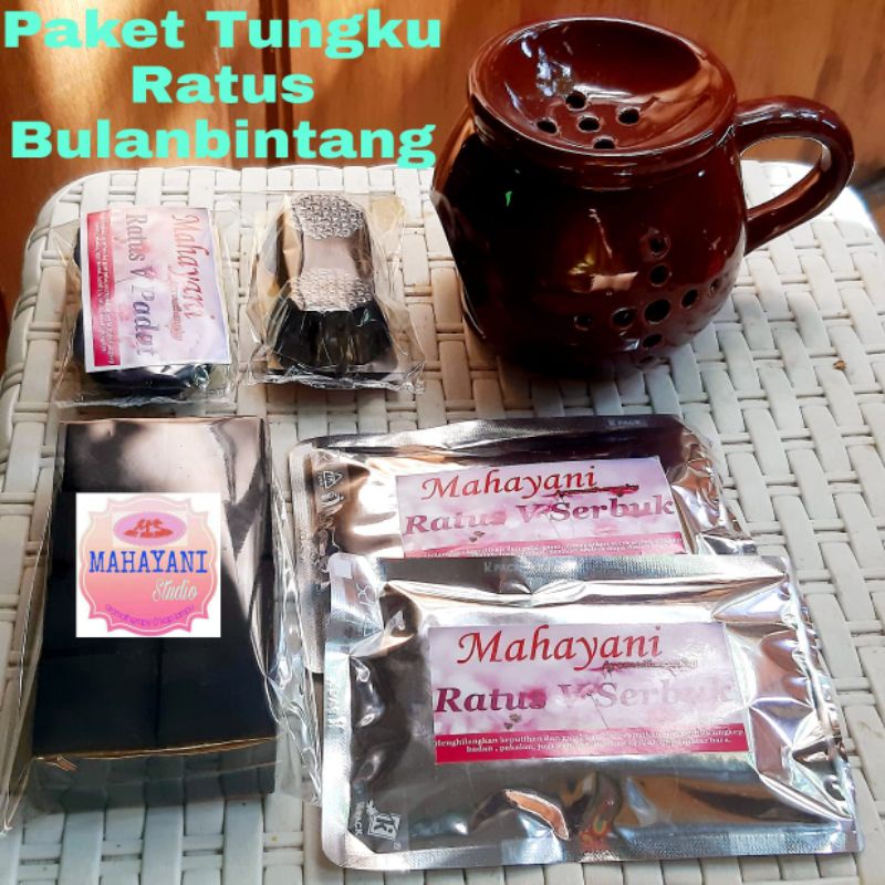 Jual Paket Lengkap Tungku Ratus V SPA Serbuk Bentuk Bulanbintang ...