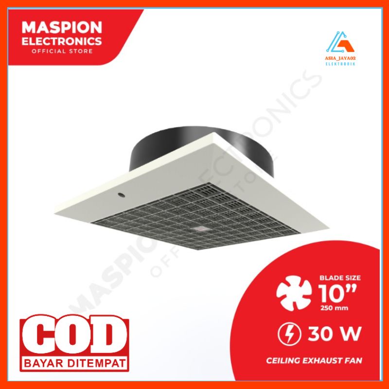 Jual Maspion CEF-25 Ceiling Exhaust Fan Kipas Hisap Plafon Hexos [10 ...