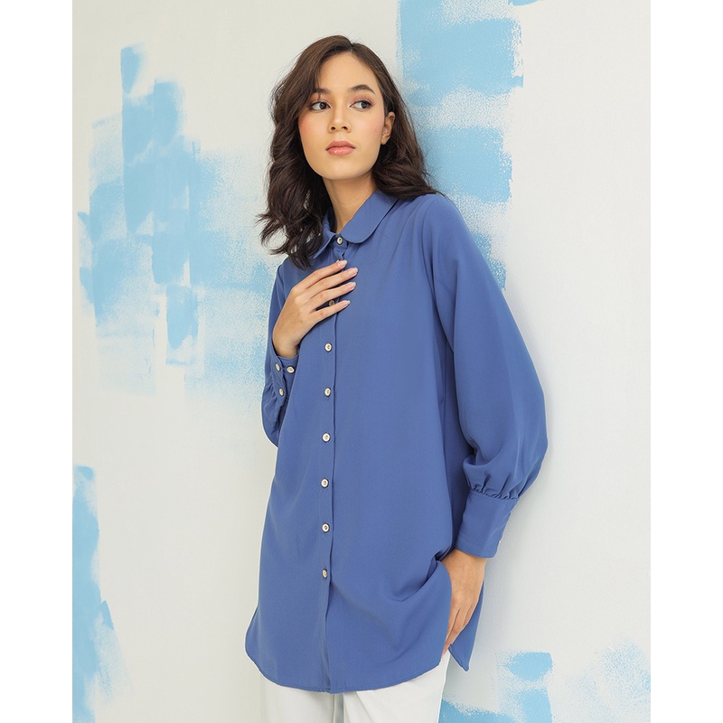 Jual Geulis.id DEWISYA TOP BASIC COLOR / KEMEJA POLOS / KEMEJA KERJA (7 ...