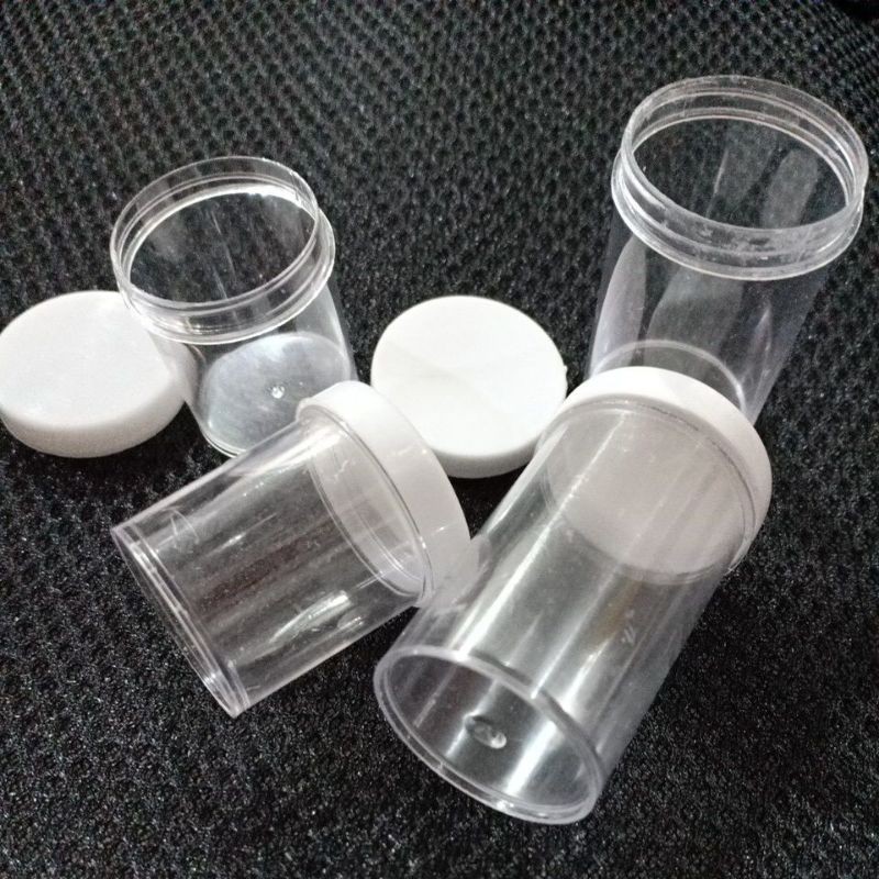 Jual Botol Toples Plastik Kecil +-20ml/25ml/30ml / Botol Mini +-20ml ...