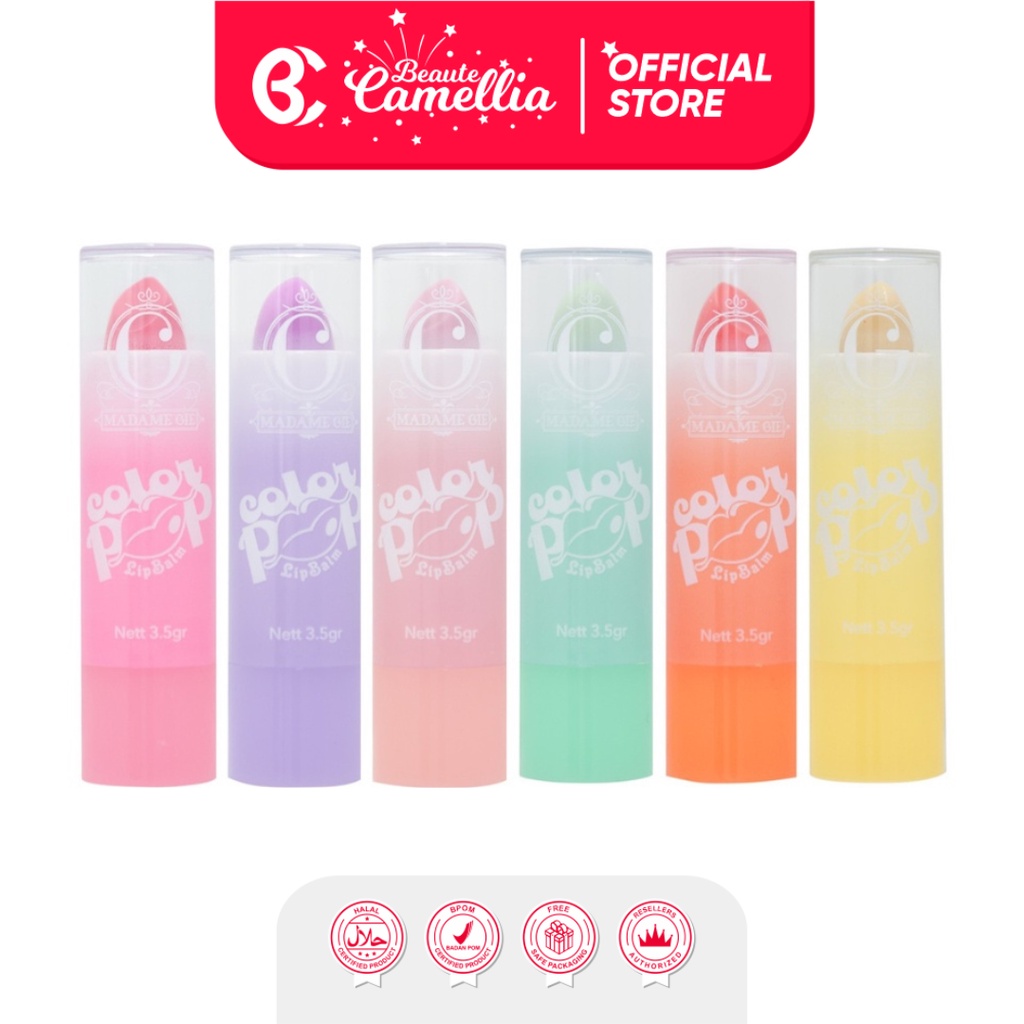 Jual Madame Gie Color Pop Lip Balm | Shopee Indonesia