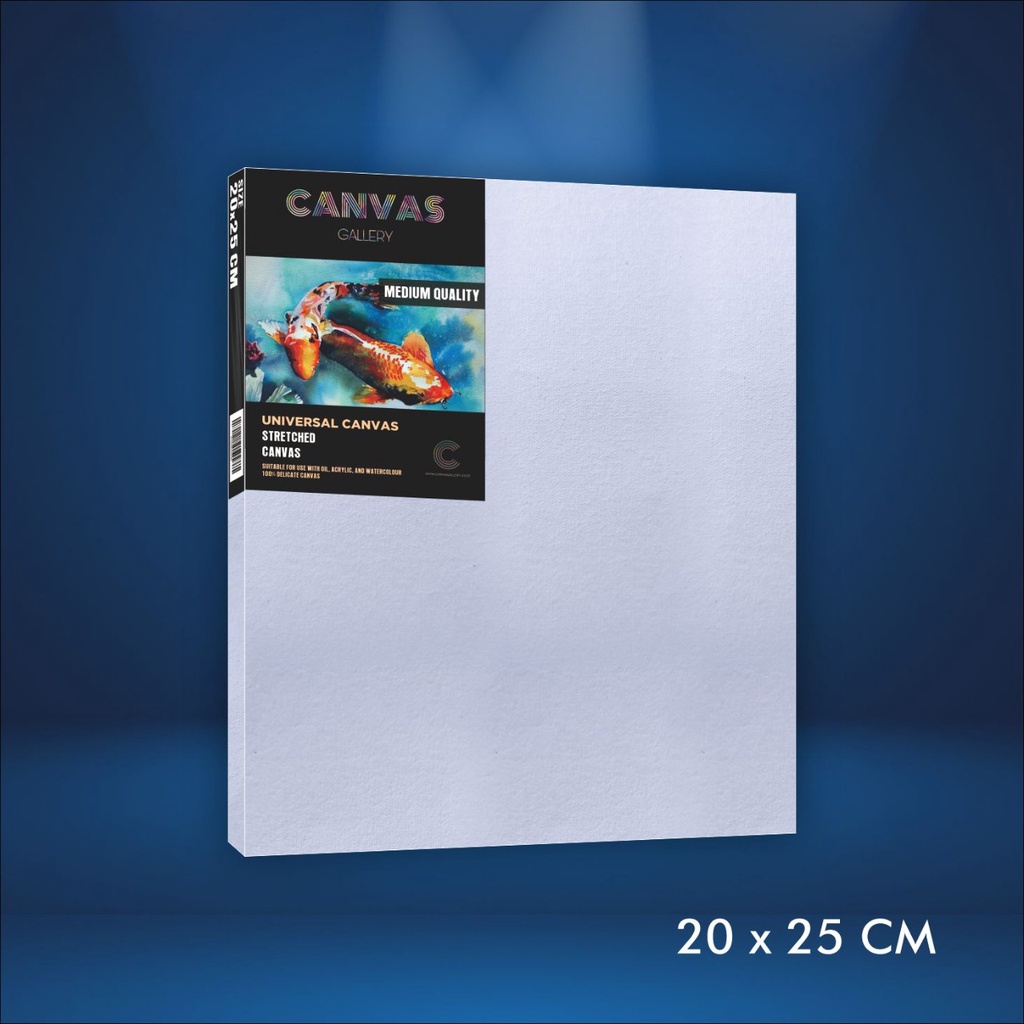 Jual KANVAS LUKIS 20X25 CM / WATER COLOR CANVAS / WHITE CANVAS / KANVAS ...