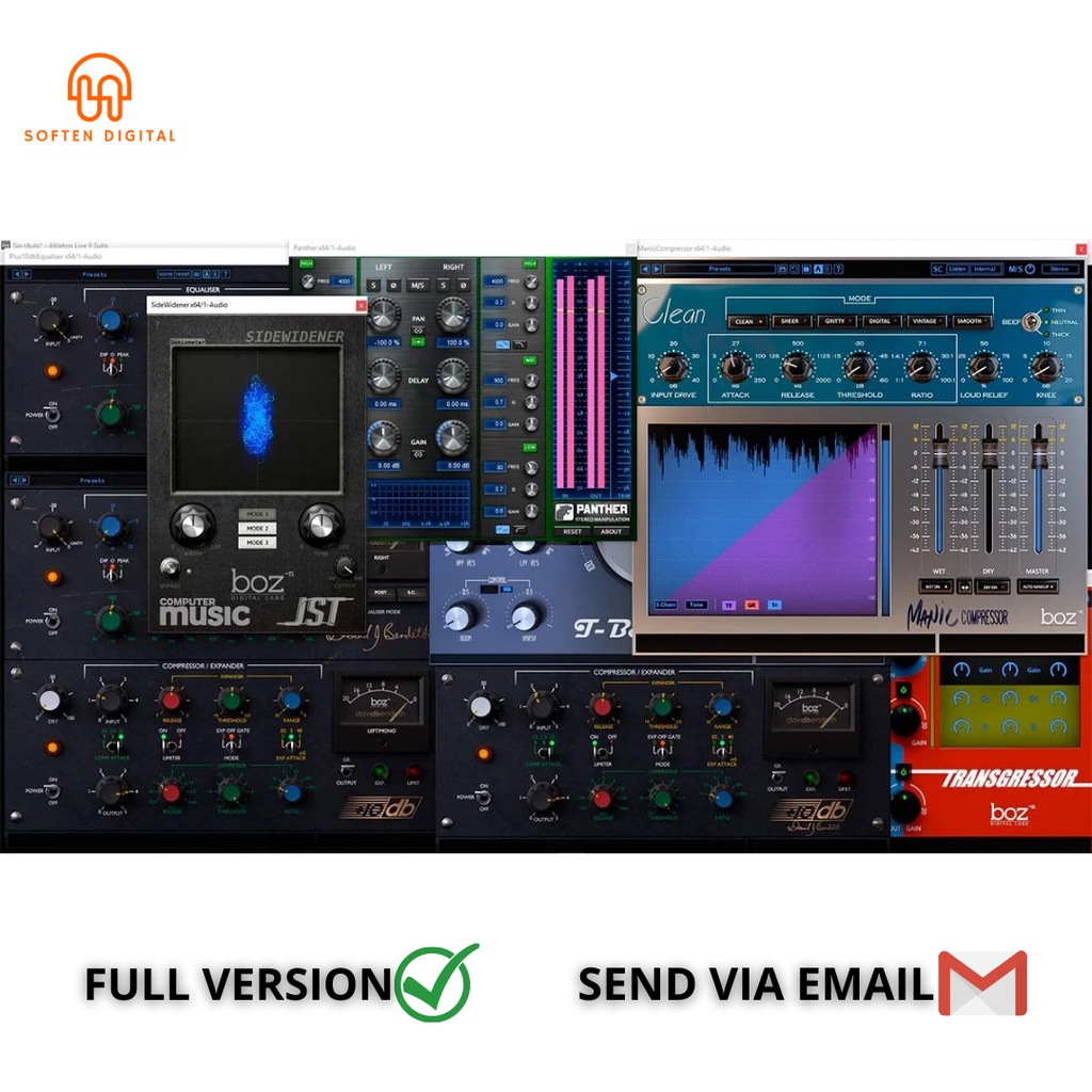 Jual Boz Digital Labs Plugins Bundle VST professional audio plugins ...