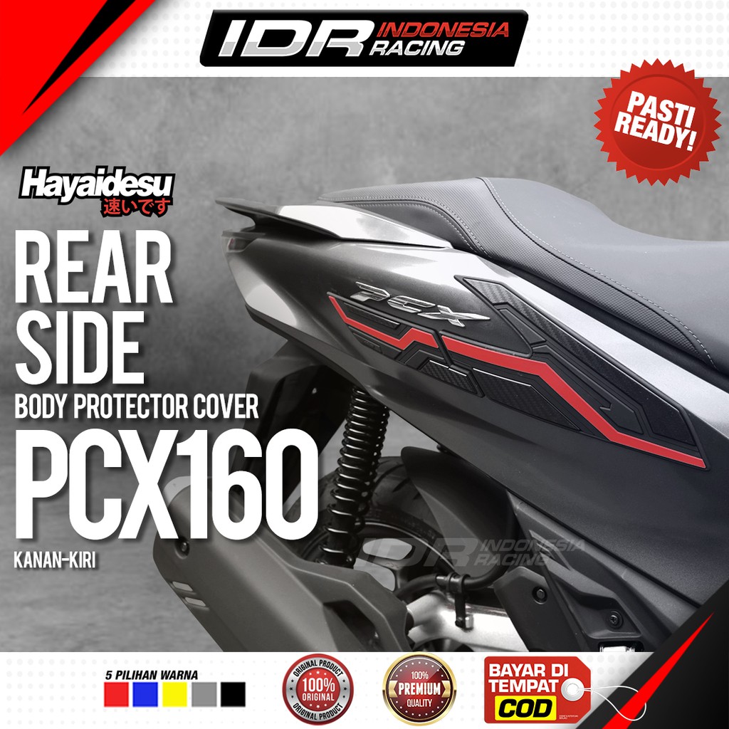 Jual Hayaidesu PCX 160 Rear Side Cover Body Protector Aksesoris ...