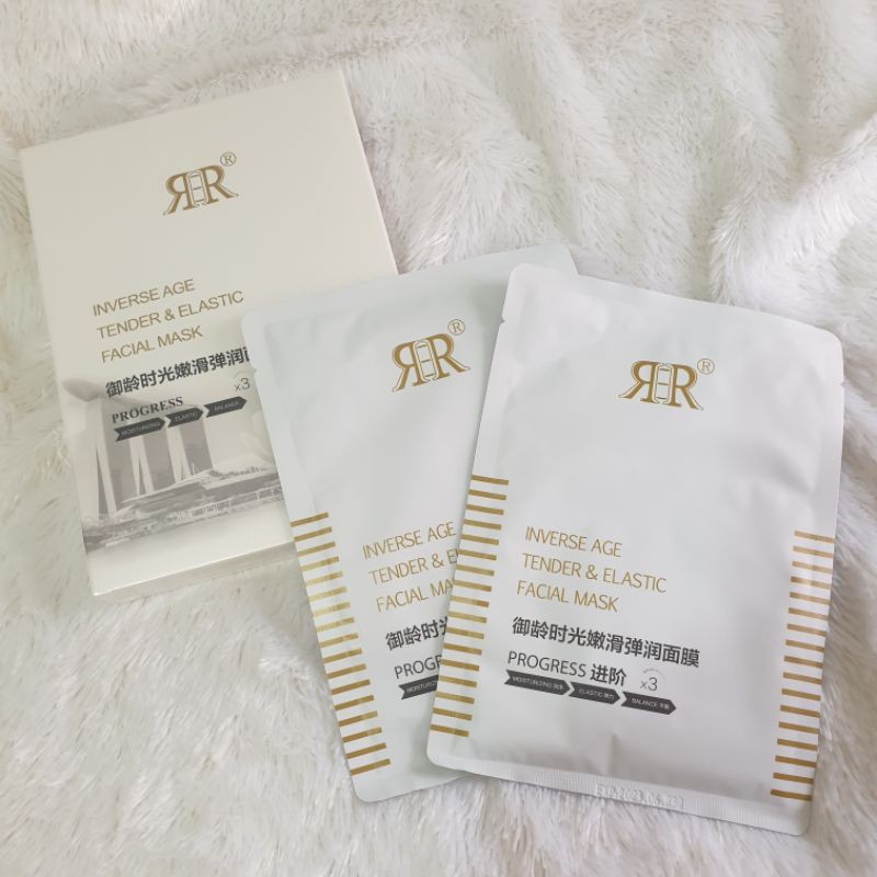Jual R3R Inverse Age Tender & Elastic Facial Mask (per PCS) | Shopee ...