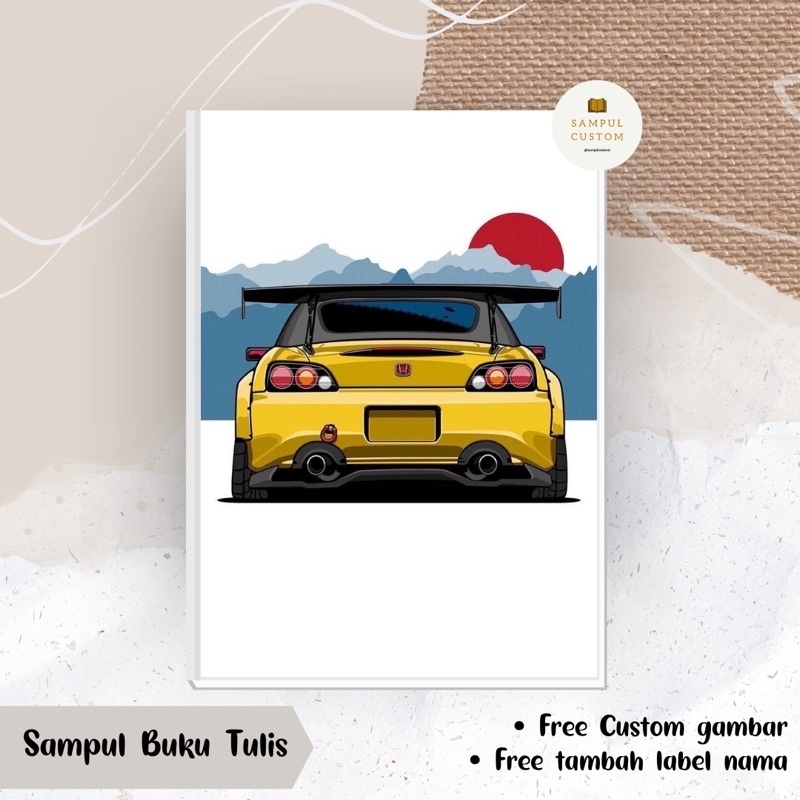 Jual ( HARGA 1 LEMBAR MIN ORDER 5 LEMBAR ) SAMPUL BUKU MOBIL JEPANG ...