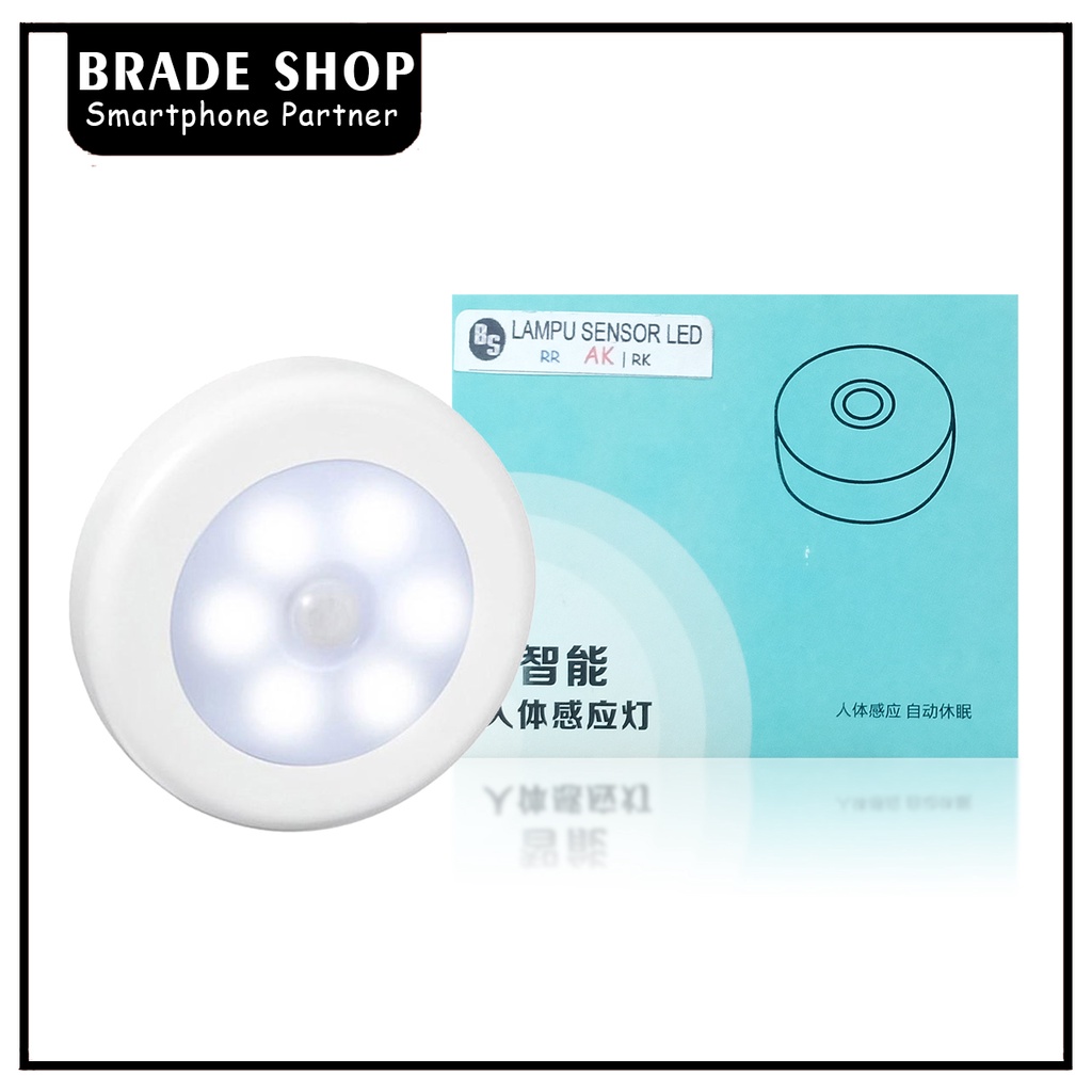 Jual Lampu LED Sensor Gerak otomatis / LED Induction Night Light ...