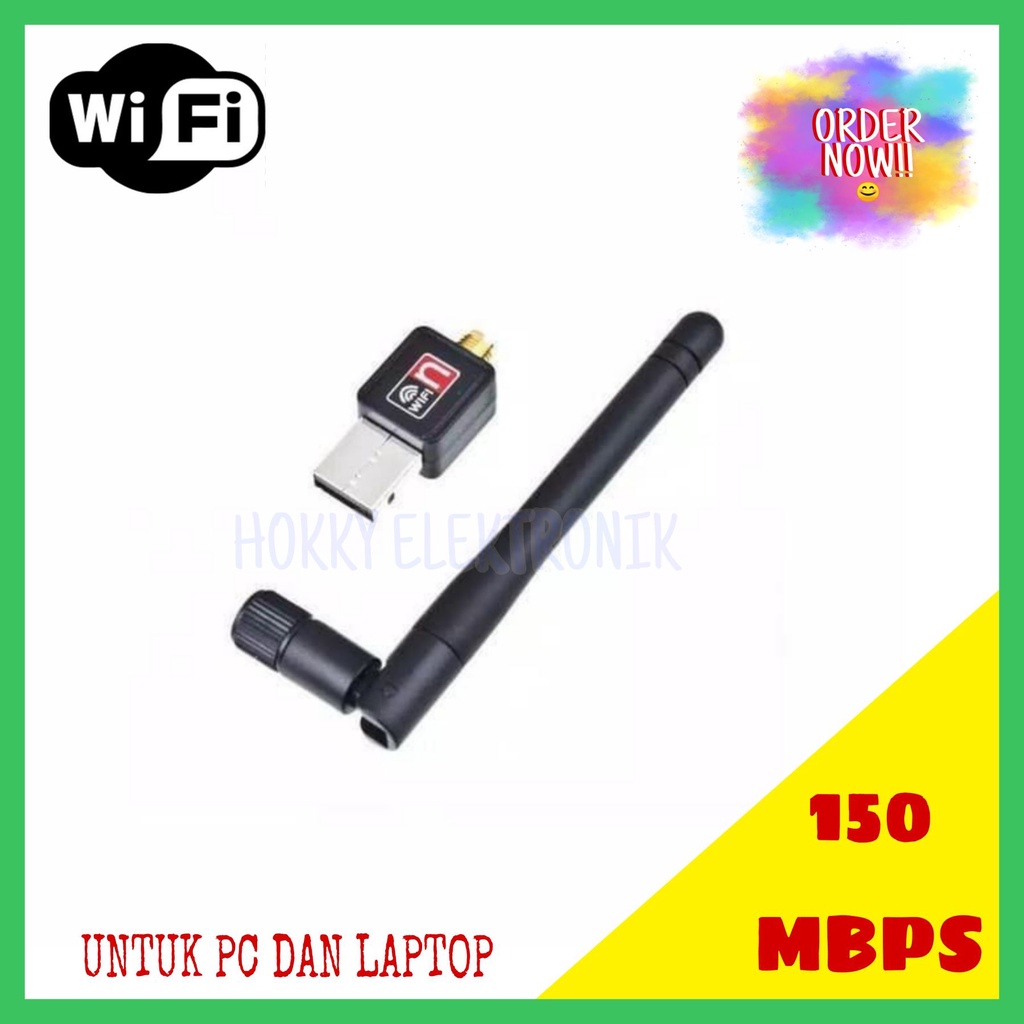 Jual USB WIFI 150Mbps LAPTOP PC Modem new | Shopee Indonesia