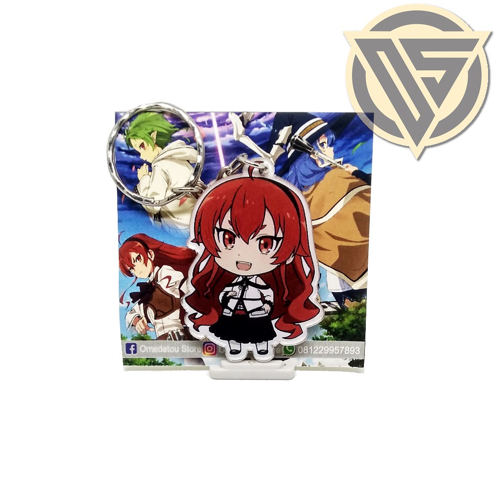 Jual Gantungan Kunci Anime Mushoku Tensei: Isekai Ittara Honki Dasu ...