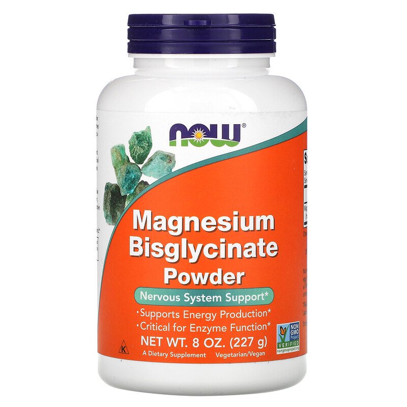Jual READY Now Foods Magnesium Bisglycinate Glycinate Powder 227 Gram ...