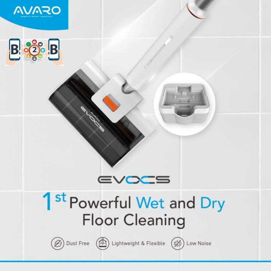 Jual Avaro Evocs Powerful Wet and Dry Floor Cleaning Alat Pel | Shopee ...
