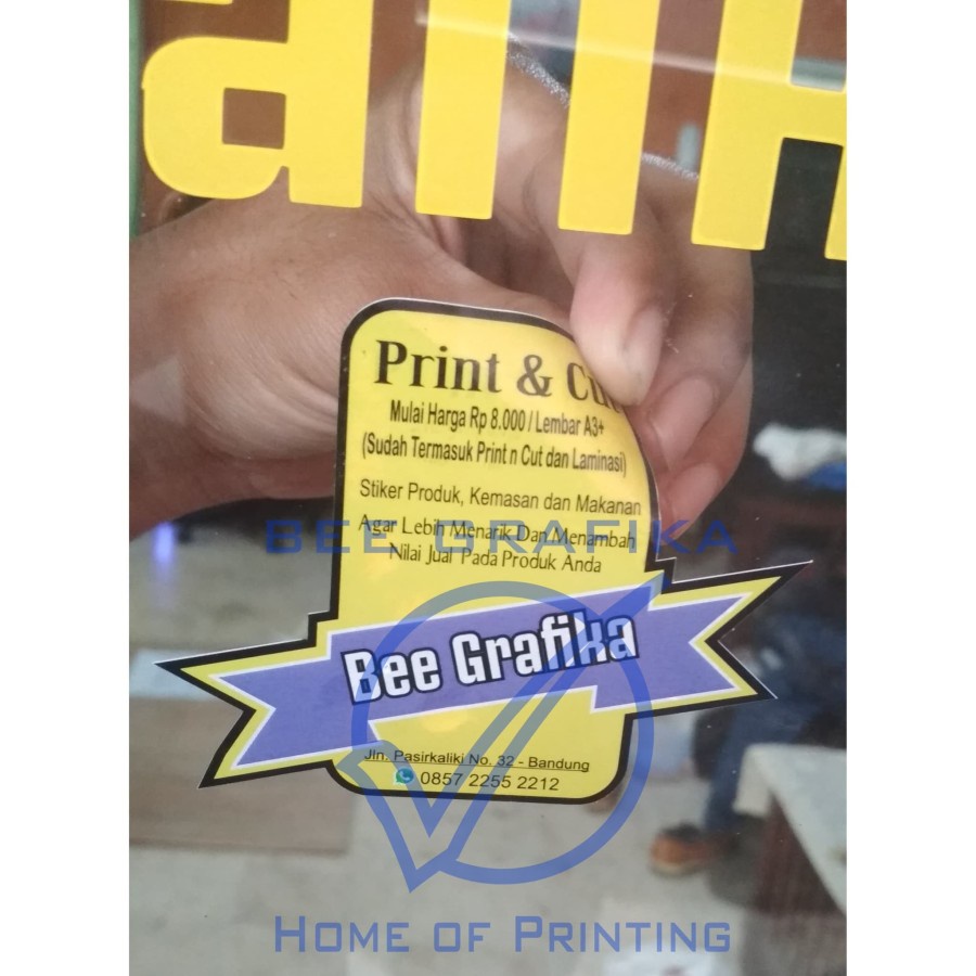 Jual STIKER KACA TEMPEL DARI DALAM A3+ ( VYNIL ) | Shopee Indonesia