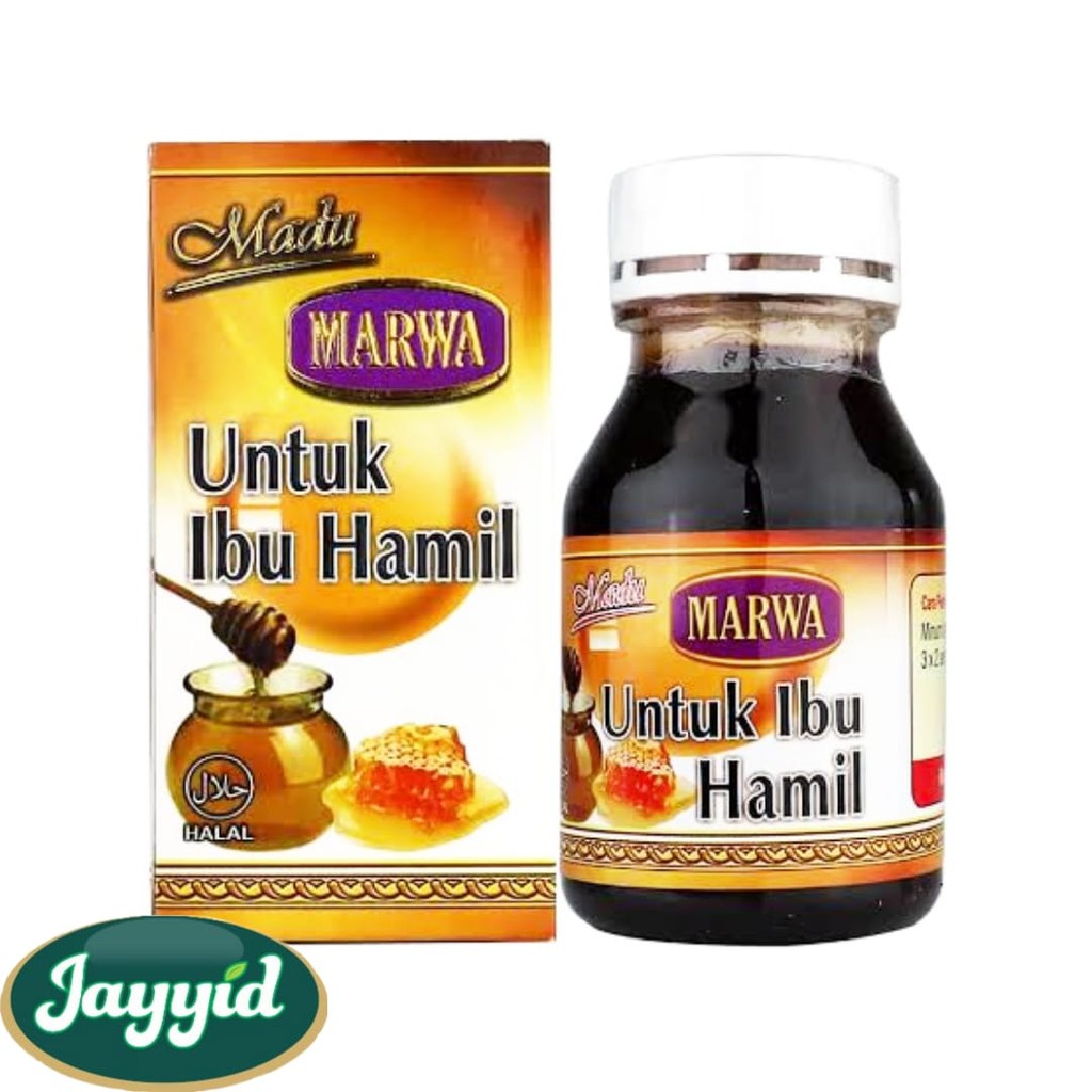 Jual Madu Ibu Hamil Marwa Plus Bee Polen 350gr | Shopee Indonesia