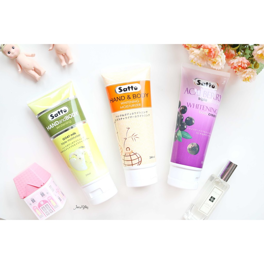 Jual SATTO HANDBODY LOTION 200 ML | Shopee Indonesia