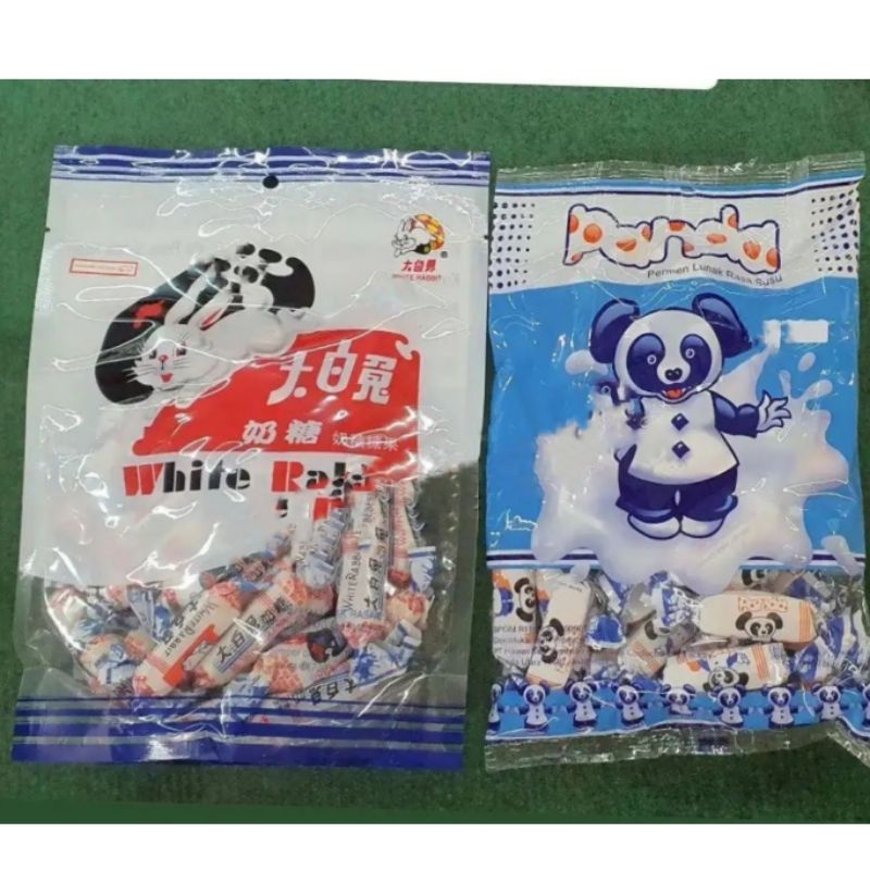 Jual White Rabbit Creamy Candy / Permen Lunak Rasa Susu / Permen Panda ...