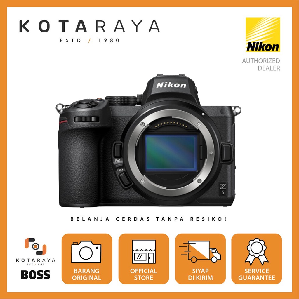 Jual Nikon Z5 Body Only (BO) Kamera Mirrorless - GARANSI RESMI | Shopee ...