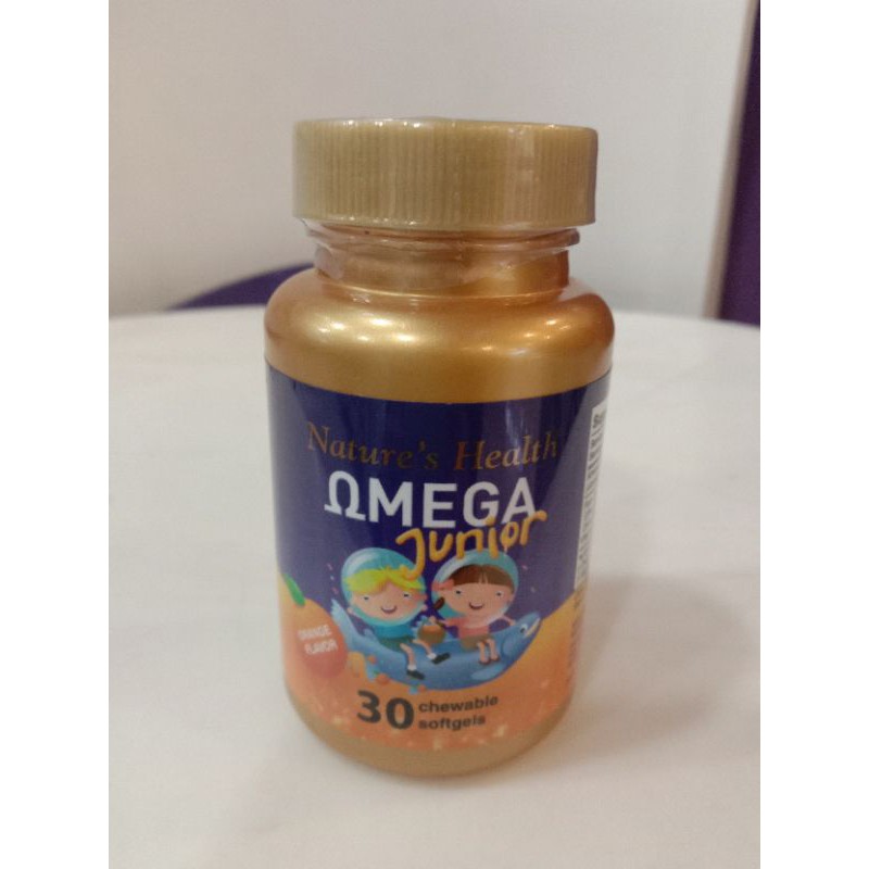 Jual nature's health omega junior isi 30 softgel | Shopee Indonesia