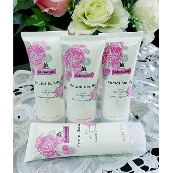 Jual MSI Glutacare Facial Scrub 1 Paket isi 5 Botol | Shopee Indonesia