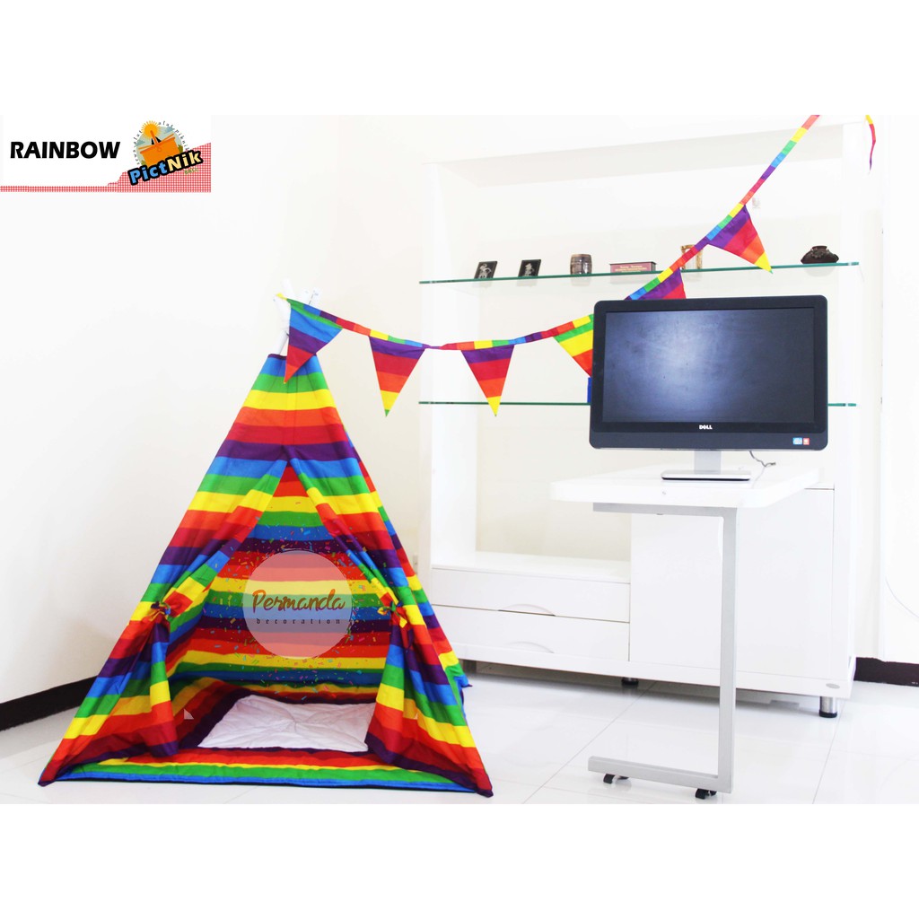 Jual TEEPEE TENDA (RAINBOW) | Shopee Indonesia