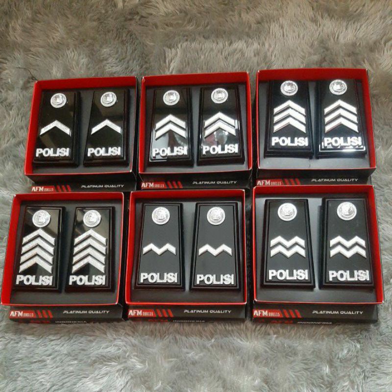 Jual Pangkat Bintara Polisi | full Acrylic asli | bripda briptu ...