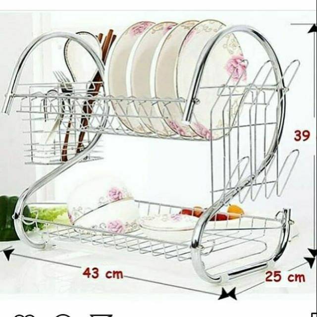 Jual RAK PIRING STAINLESS | Shopee Indonesia