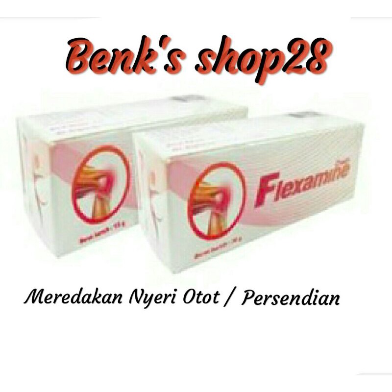 Jual FLEXAMINE 15gr/30gr ( Krim Pereda Nyeri Otot & Sendi ) | Shopee ...