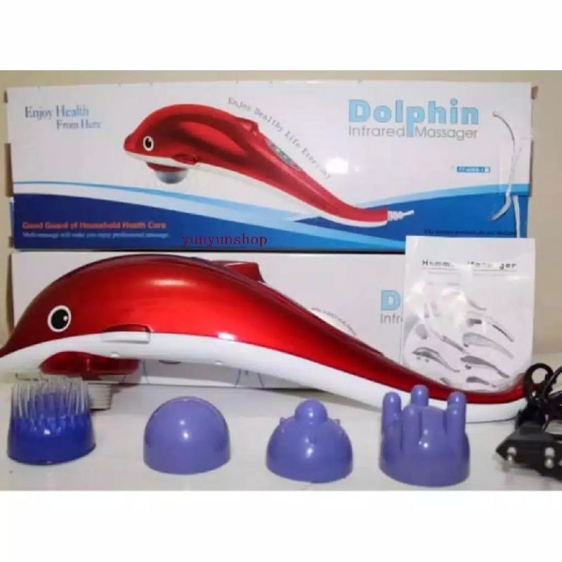 Jual ALAT PIJAT LISTRIK DOLPHIN GETAR 606 | Shopee Indonesia