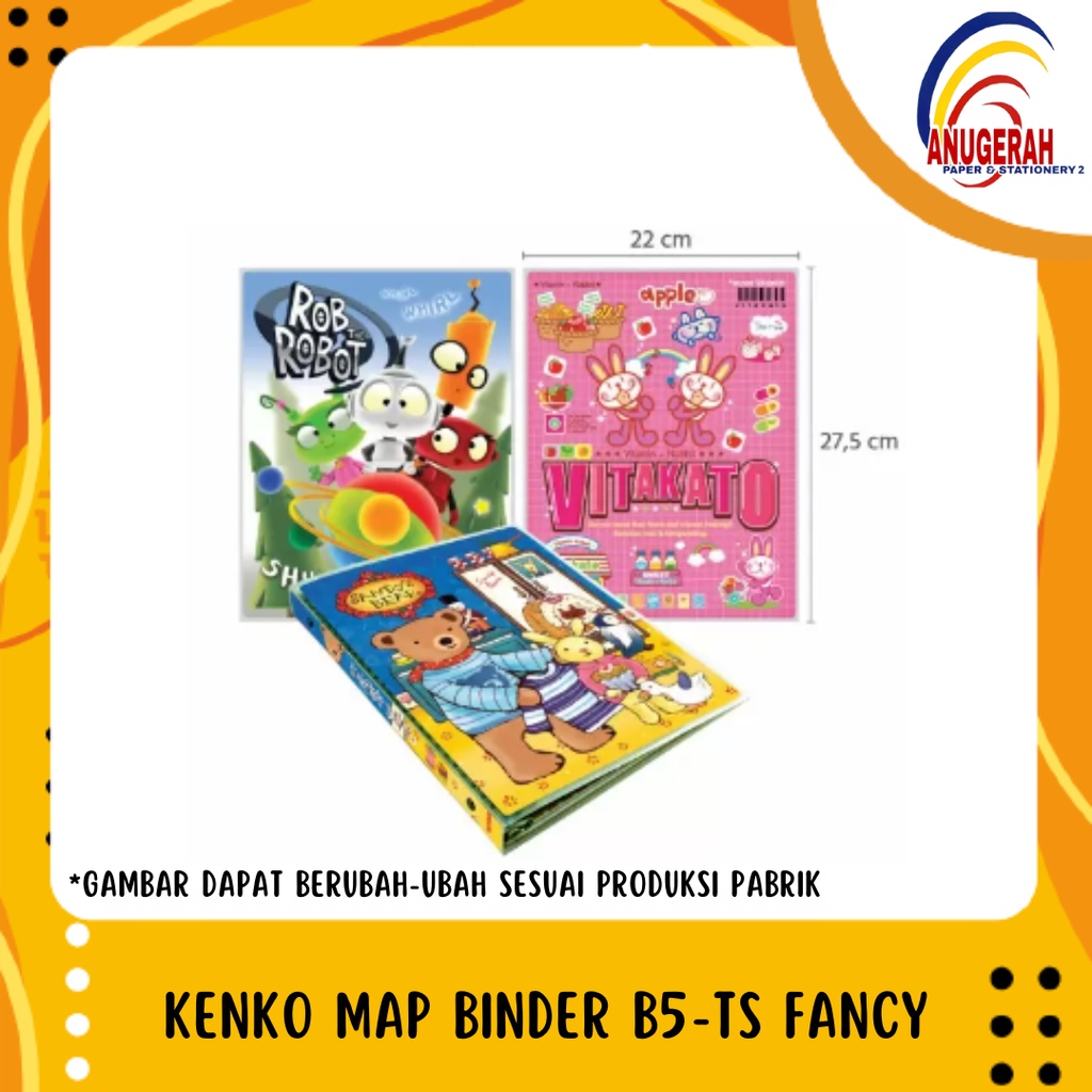 Jual KENKO MAP BINDER B5-TS FANCY (PCS) | Shopee Indonesia