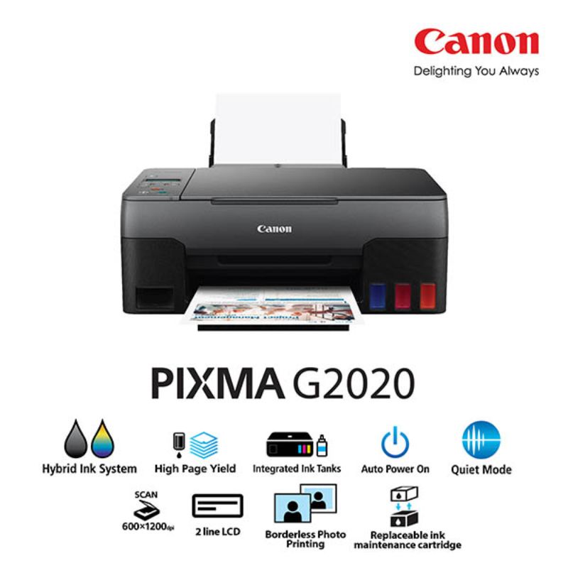 Jual Printer Canon Pixma G2020 - Printer Canon Print Scan Copy | Shopee ...