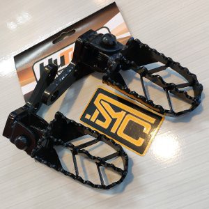 Jual Foot Step MotoCross / Step Trail Lebar & Dudukan Hutech Hitam ...