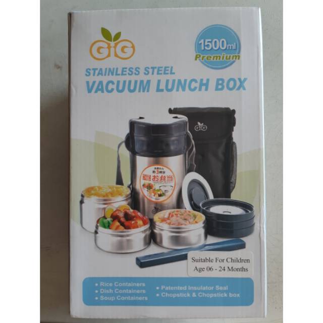 Jual GIG BABY VACUUM LUNCH BOX | Shopee Indonesia