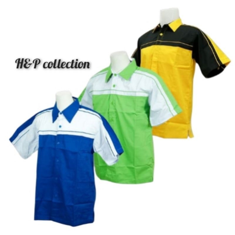 Jual DNL 044 Baju Seragam Kerja , Baju Cleaning Service , Kemeja ...