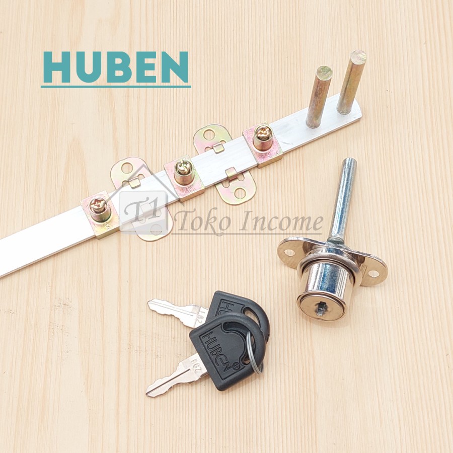Jual Kunci Sentral Depan Huben / Central Lock HL 288-19 / Drawer Lock ...