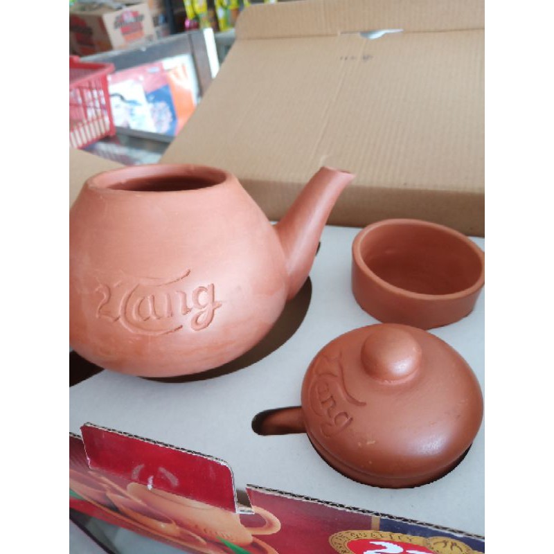 Jual Poci Tanah 2 Tang Tanah Liat Asli ORIGINAL / Moci | Shopee Indonesia