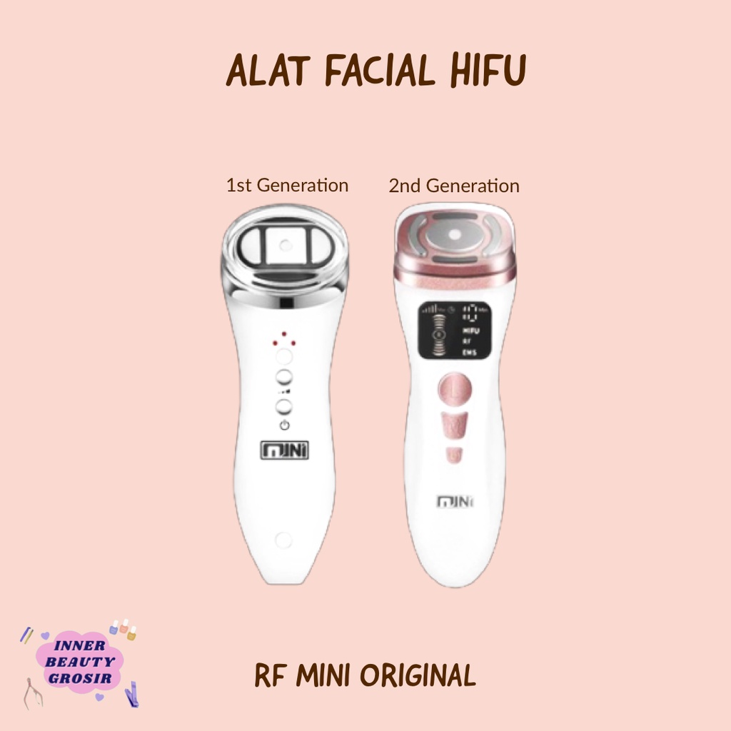 Jual Alat facial HIFU RF mini original / mini hifu | Shopee Indonesia