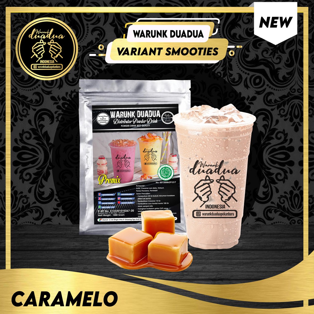 Jual CARAMELLO 1kg / Bubuk Minuman Premix Rasa Powder Drink Caramello ...