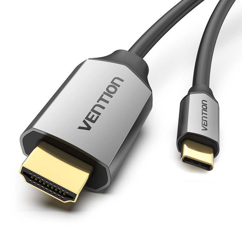 Jual Vention Kabel USB Type C to HDMI Adapter Converter USB-C to HDMI Thunderbolt 3 | Shopee ...