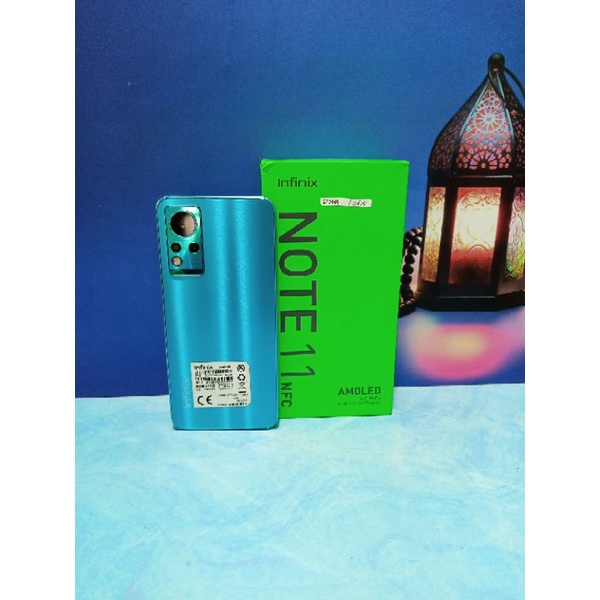 Jual INFINIX NOTE 11 NFC 6/128 SECOND FULLSET | Shopee Indonesia