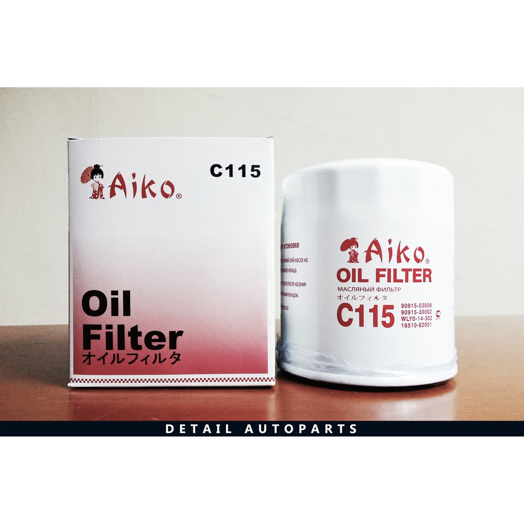 Jual AIKO Oil Filter/Filter Oli Toyota Landcruiser/Prado/HIlux DIESEL ...