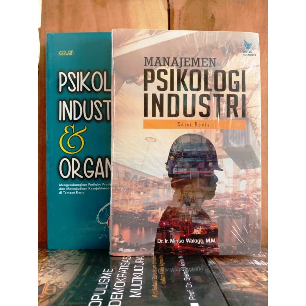 Jual Paket 2 Buku Psikologi Industri Karya Minto Waluyo dan Kaswan ...
