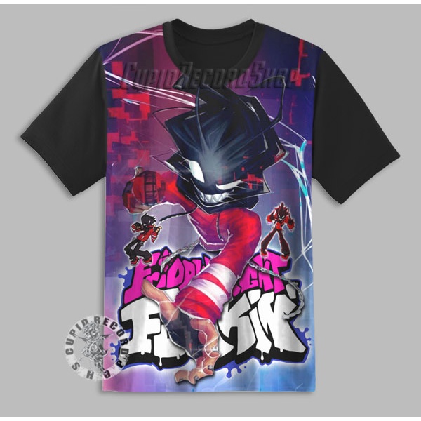 Jual Baju FNF Friday Night Funkin Kaos Anak Laki Laki Perempuan Pakaian ...