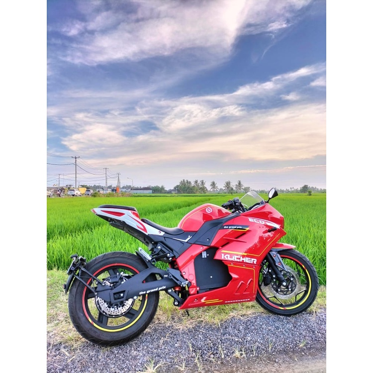 Jual MOTOR LISTRIK | SPORT STYLE | KUCHER ECO | TYPE R RED | NEW ...