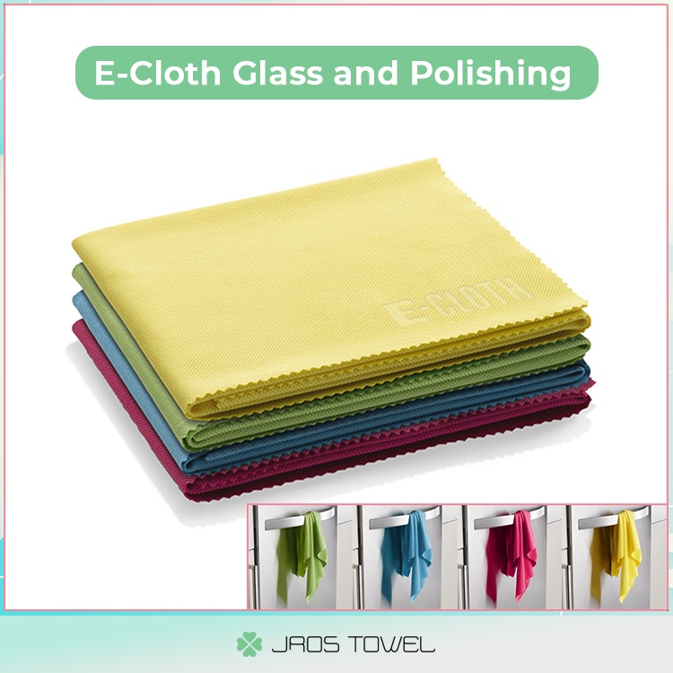 Jual JROSTOWEL - E-Cloth Glass and Polishing Cloth Microfiber 40x50 cm ...