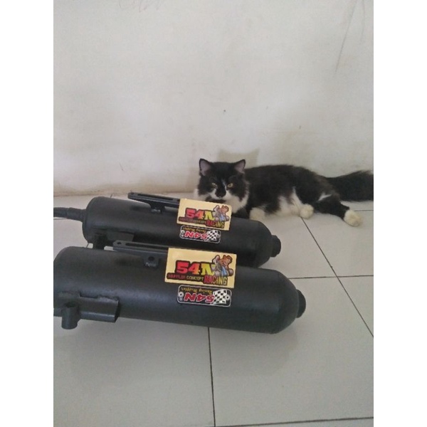 Jual Knalpot Vario 150 Led Old Bobokan 54N | Shopee Indonesia