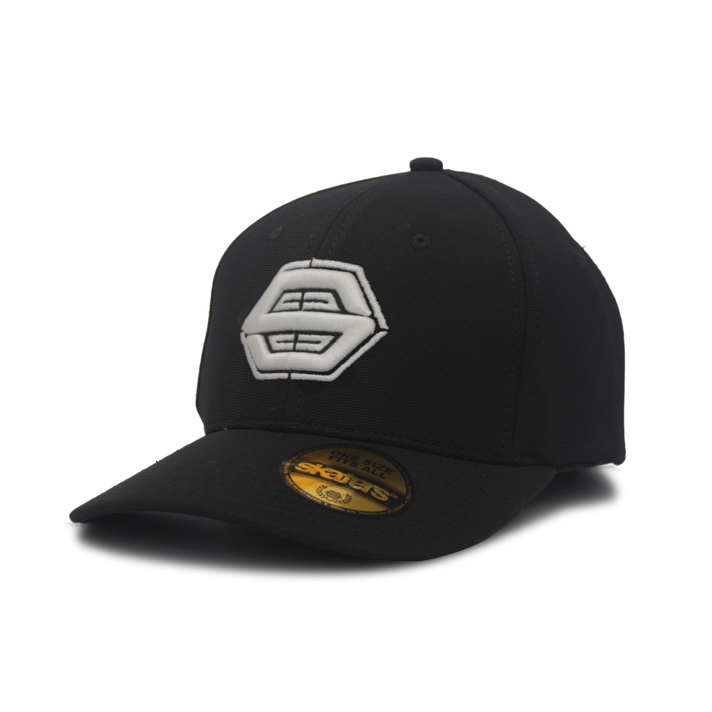 Jual TOPI BUILT UP SKATERS UI052 HITAM PUTIH | Shopee Indonesia
