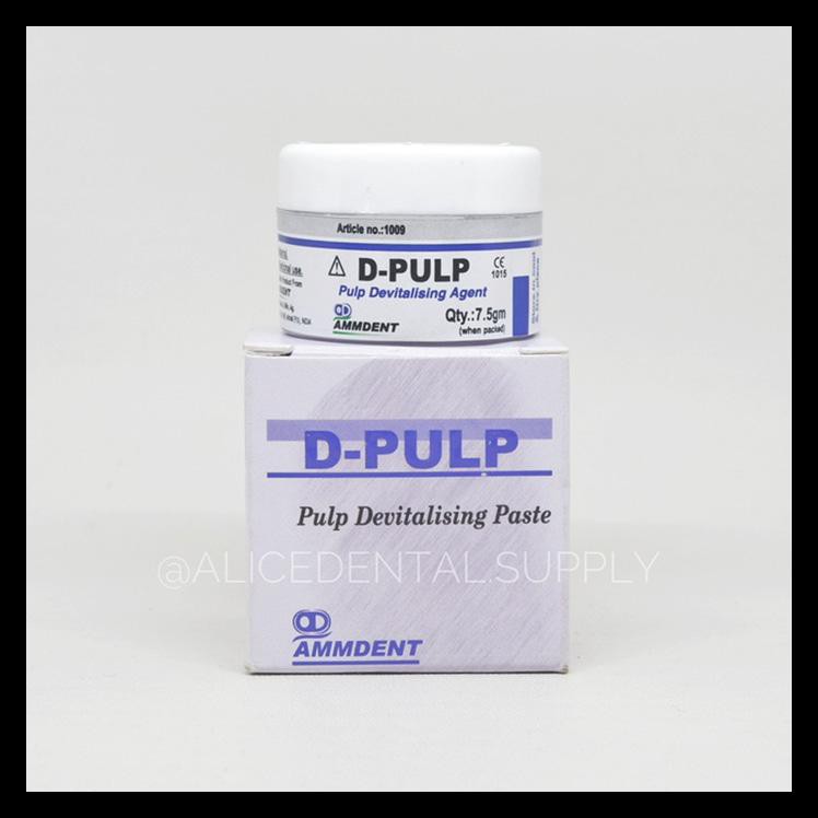 Jual D-Pulp Devitalisasi Pulpa Pasta Devit Gigi Obat Endodontic Saraf ...