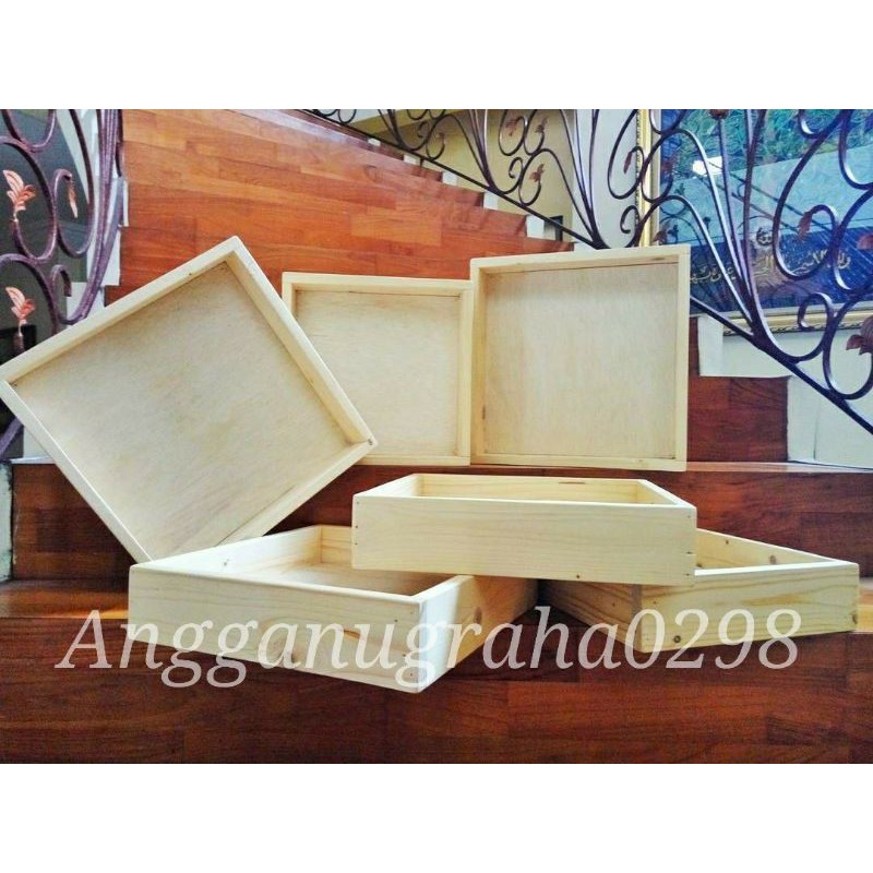 Jual KOTAK HANTARAN PERNIKAHAN KAYU KOTAK PARCEL HAMPERS KAYU LEBARAN ...