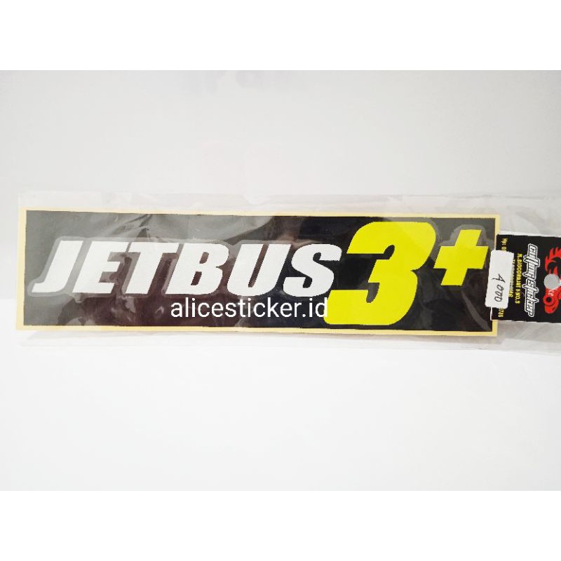 Jual STIKER JETBUS 3+ | Shopee Indonesia